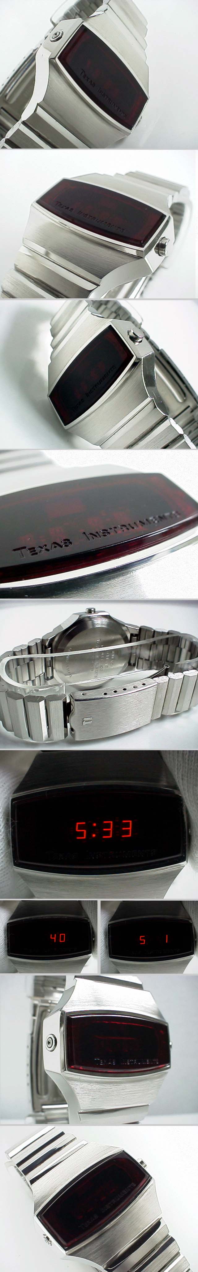 Texas Instruments LED Uhr, Modell 102, TI L.E.D. watch model 102 ...